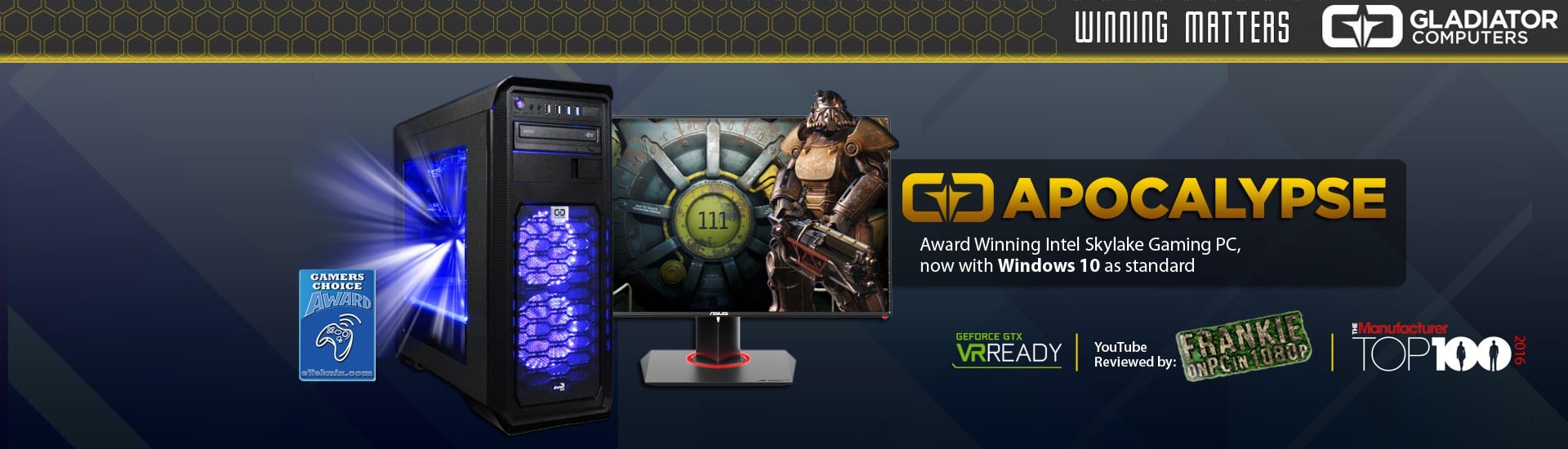 Custom PCs & Gaming Computers | Gladiator Computers