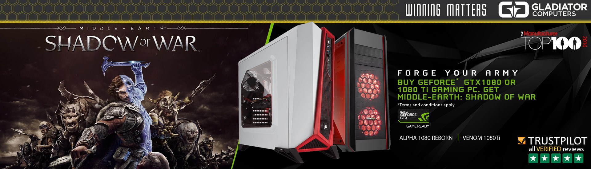 Custom PCs & Gaming Computers | Gladiator Computers