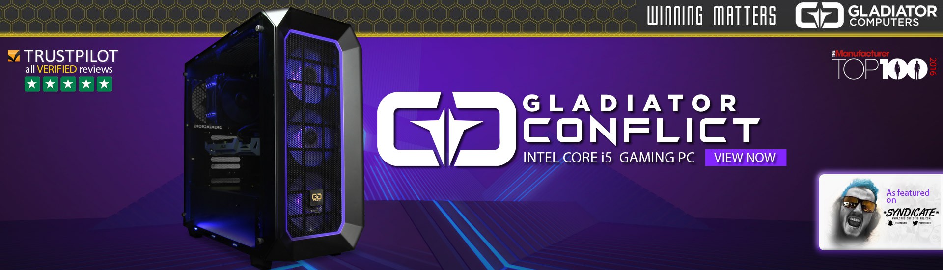 Custom PCs & Gaming Computers | Gladiator Computers