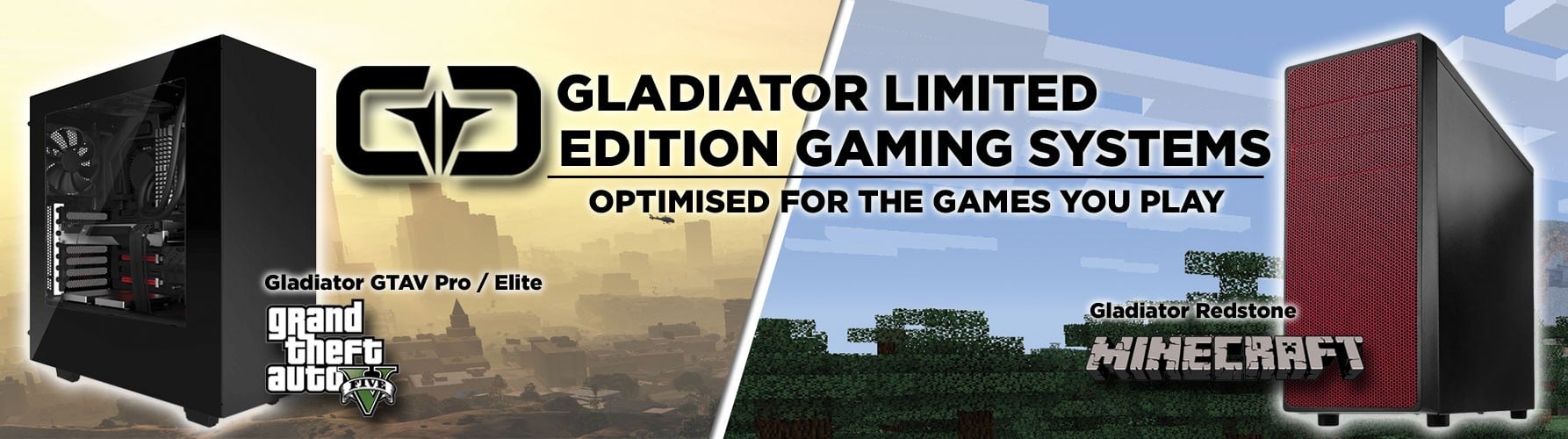 Custom PCs & Gaming Computers | Gladiator Computers