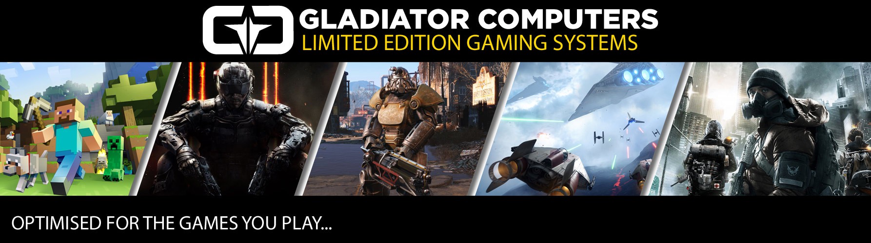 Custom PCs & Gaming Computers | Gladiator Computers